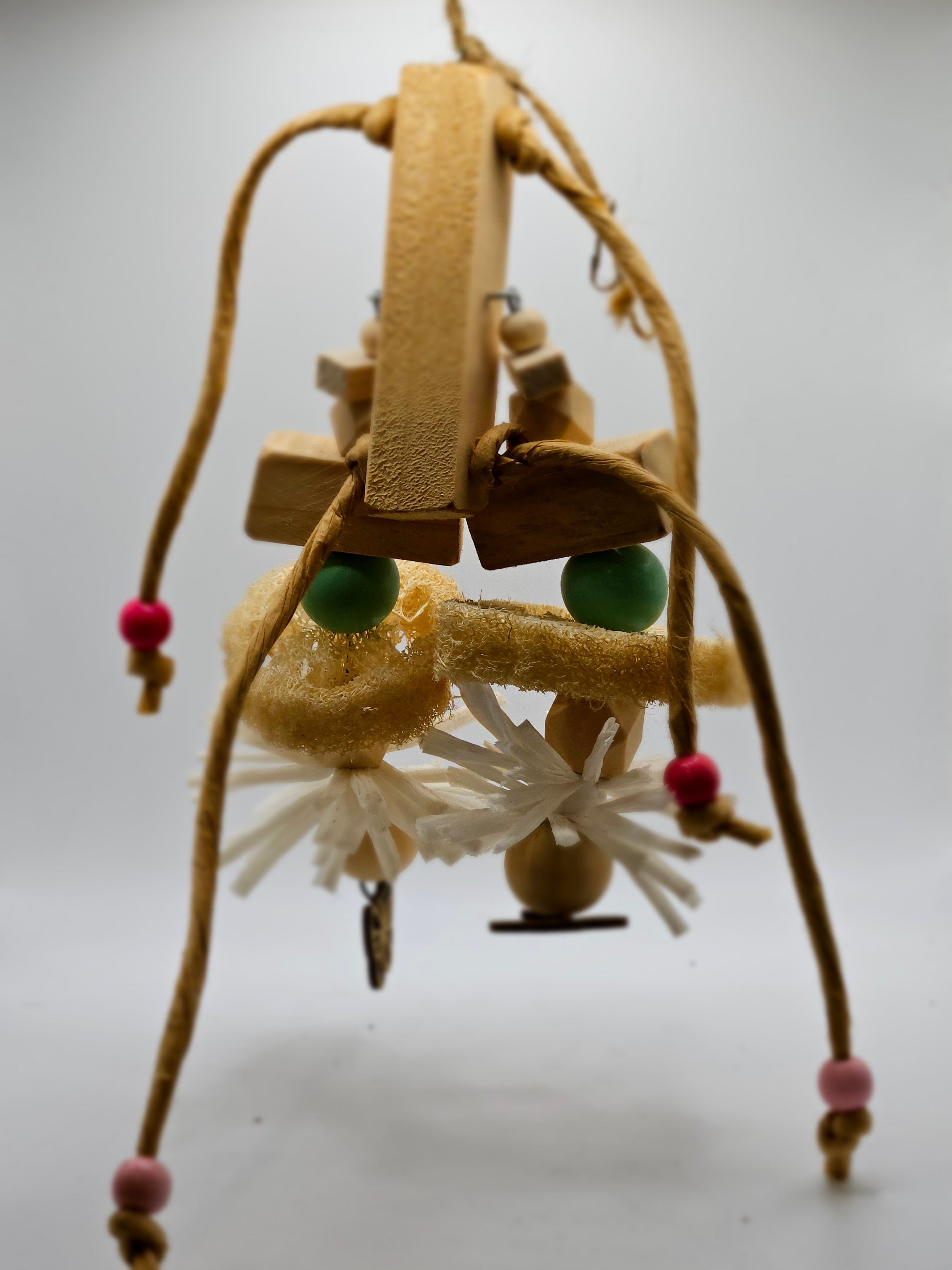 Spider Forge Toy – Multi-Texture Fun for Curious Beaks! – Dora's ...